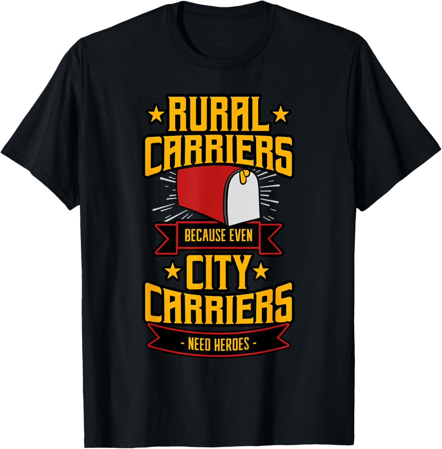 Rural Carriers Postal Worker Mail Delivery Mailman Postman T-Shirtmen ...
