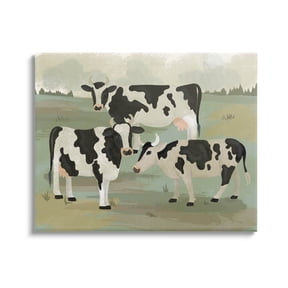 Kissing Cows Farm Animals Art Print - Lithograph - 12x12 Inches ...