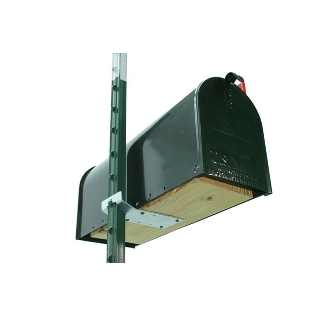 Rural Mailbox Mounting Bracket Kit for T Posts. 99% faster and 39% less ...