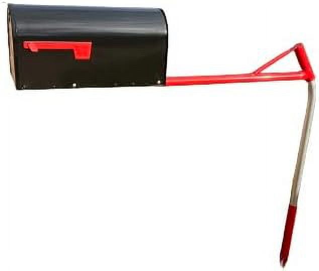 Rural Mailbox Post Complete Kit: Mailbox Support with Medium Size ...