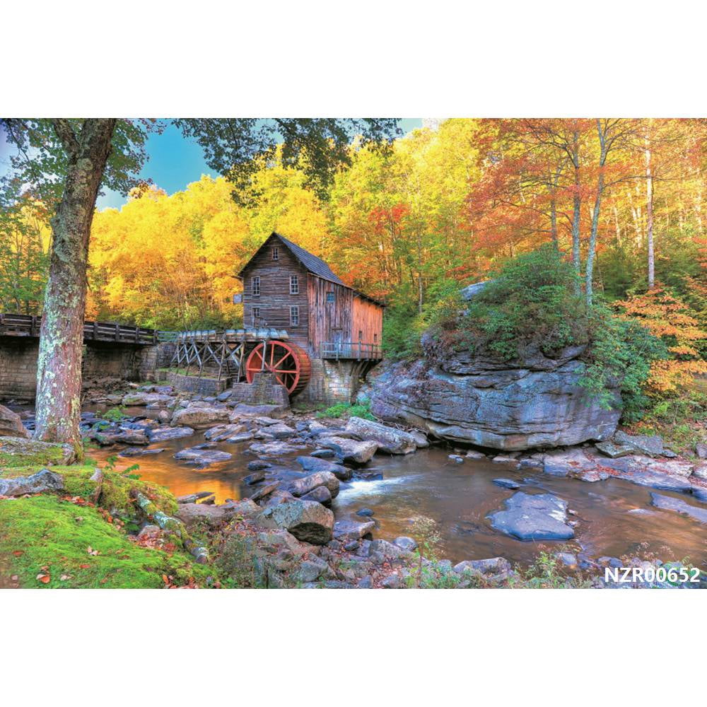 Rural Natural Landscape Photophone Mountains Grassland Photography ...