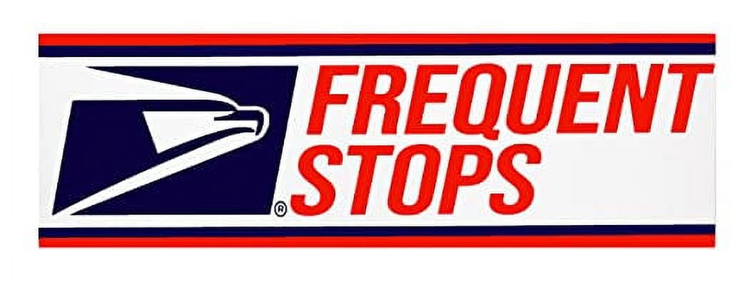 Safety Supply Mart Rural Postal Carrier Sign, Frequent Stops Magnetic ...