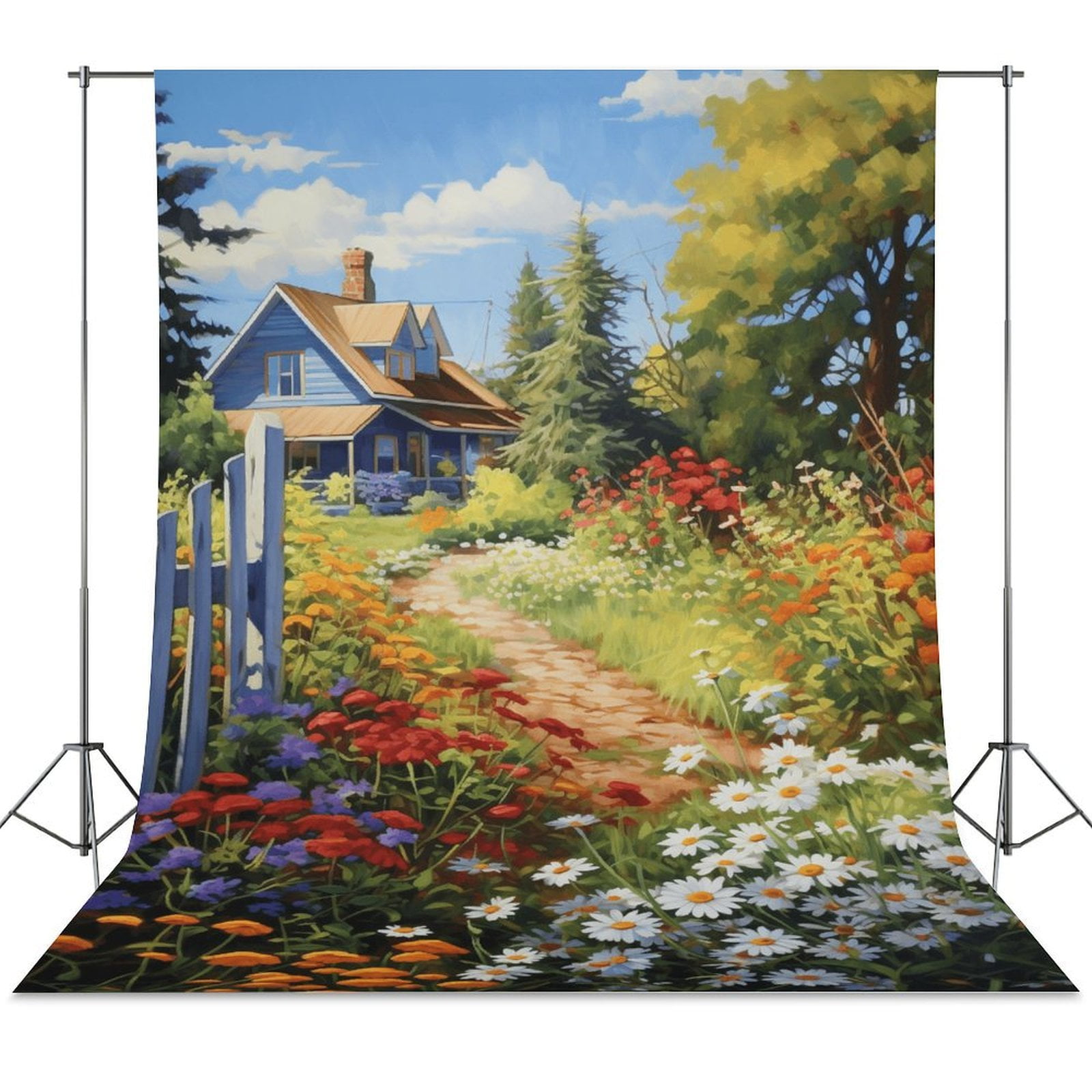 Rural Scenery Backdrop Baby Shower Newborn Portrait Girl Boy Birthday ...