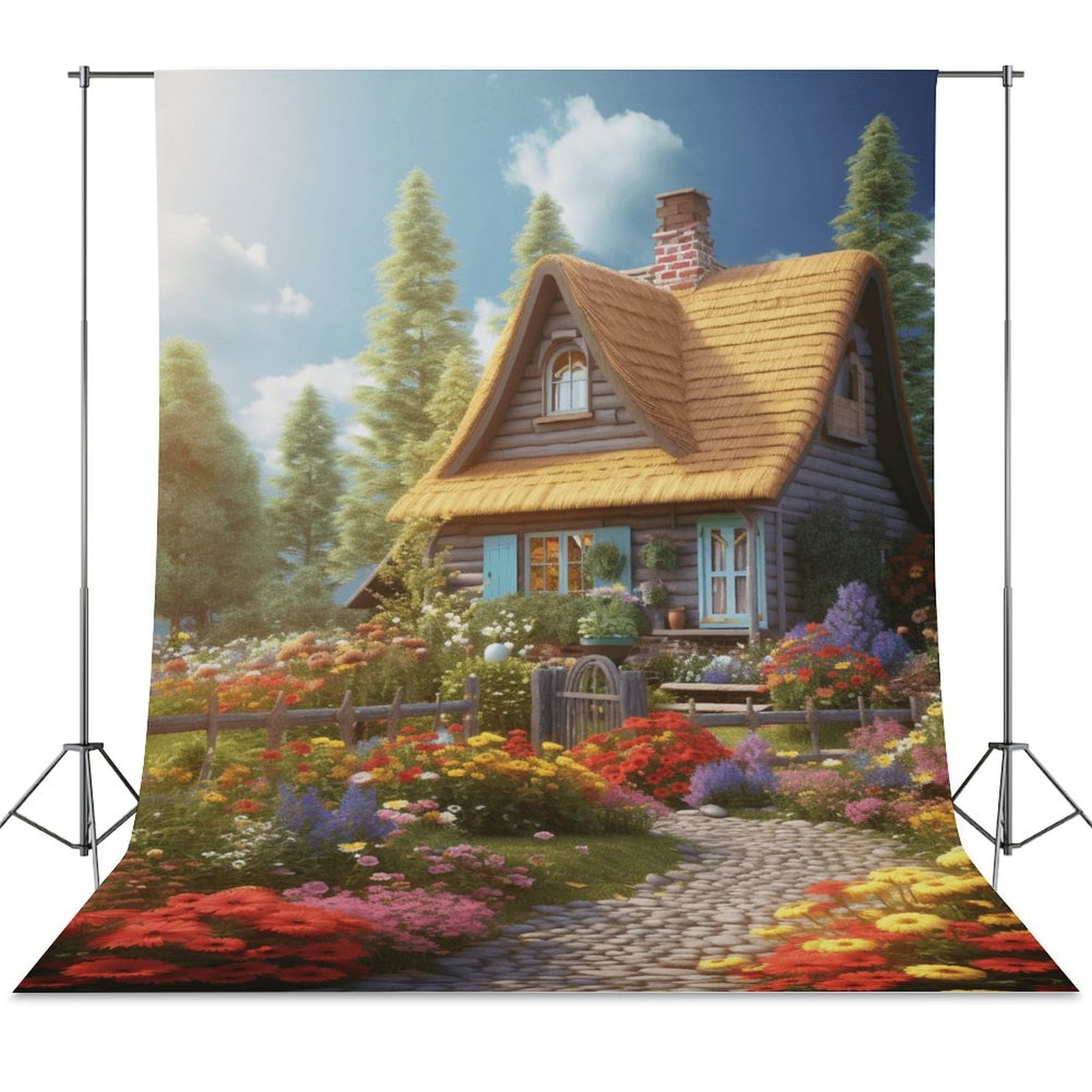 Rural Scenery Backdrop Baby Shower Newborn Portrait Girl Boy Birthday ...