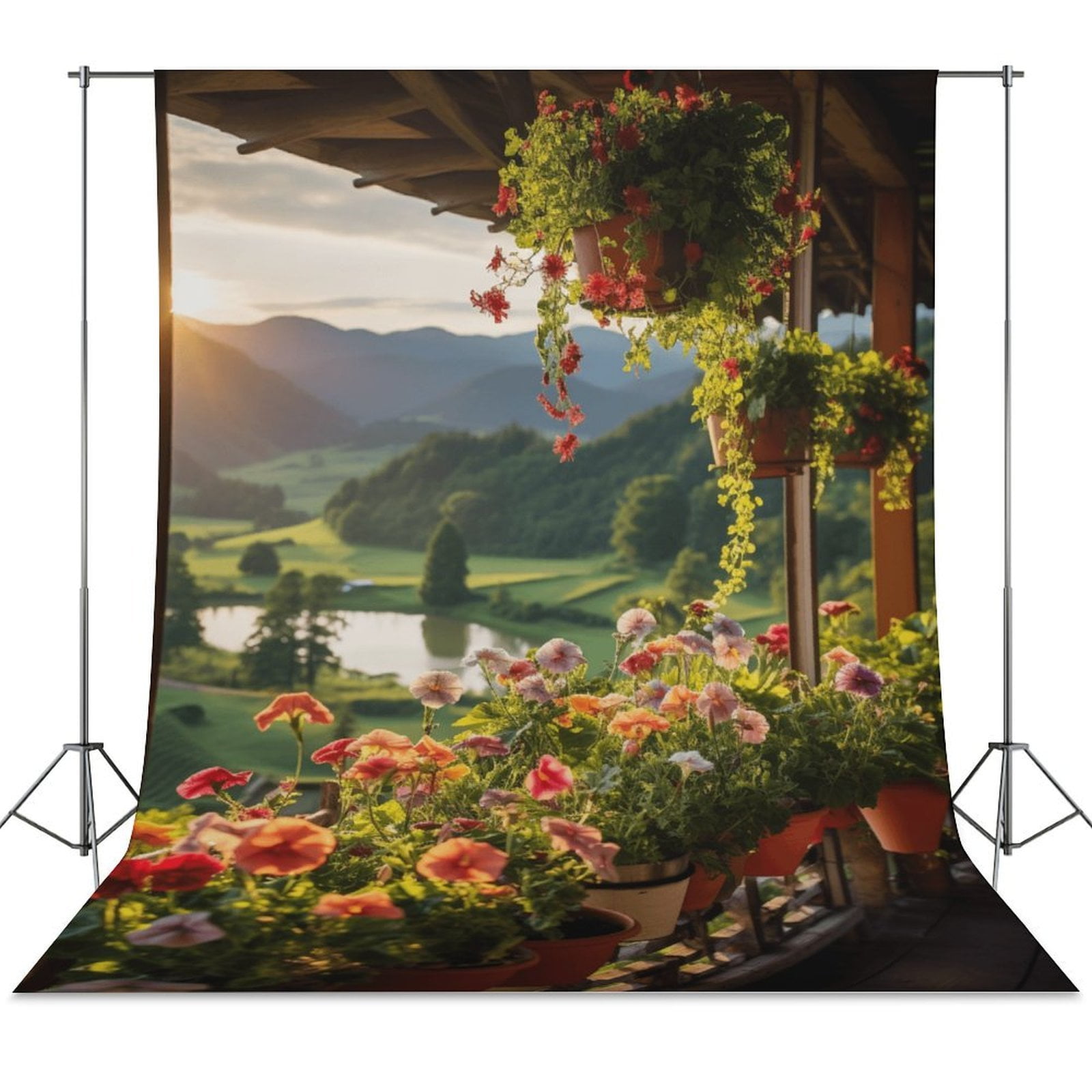Rural Scenery Backdrop Baby Shower Newborn Portrait Girl Boy Birthday ...