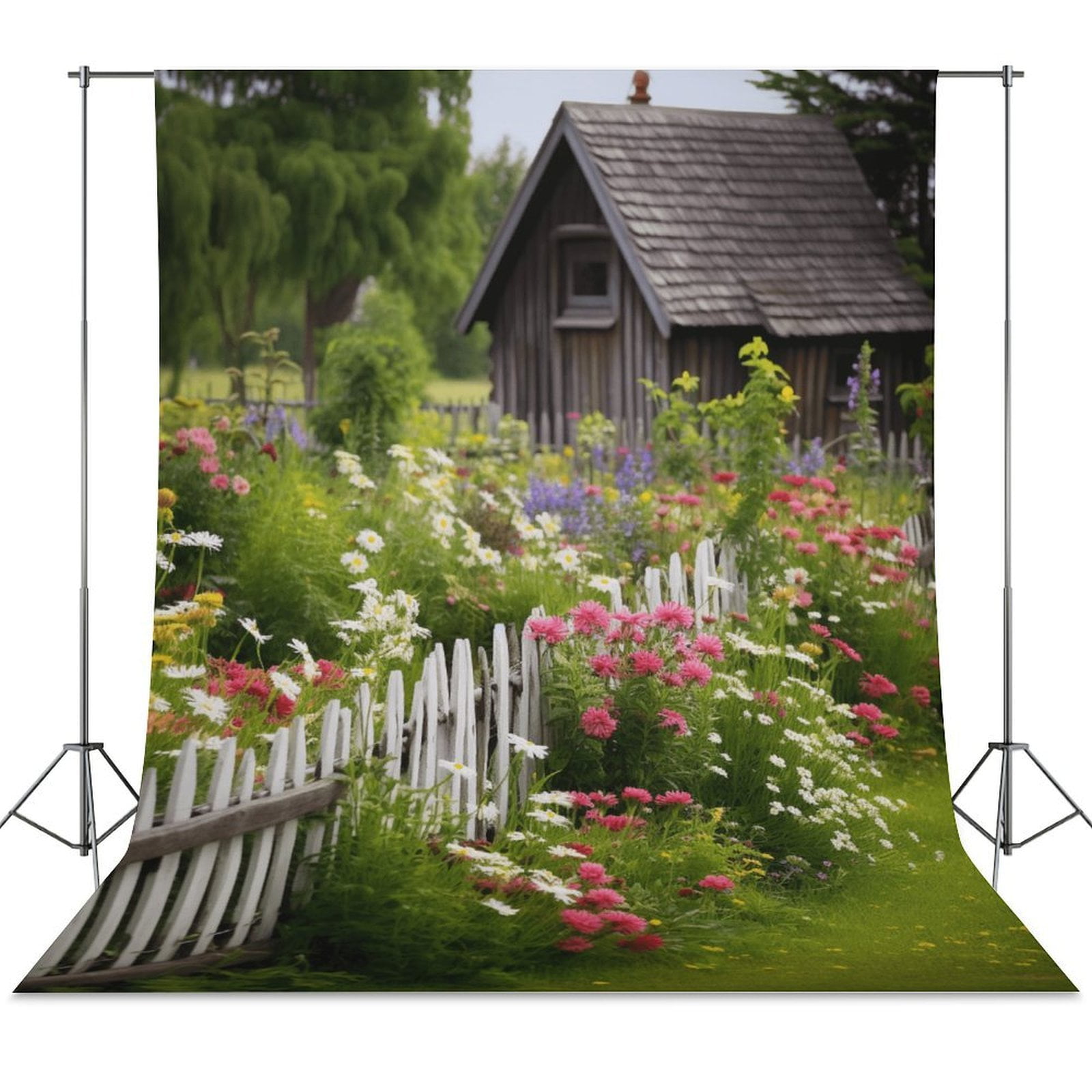 Rural Scenery Decorations BackdropPortrait Photography Background ...