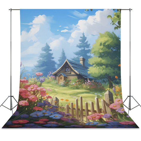 Rural Scenery Decorations BackdropPortrait Photography Background ...