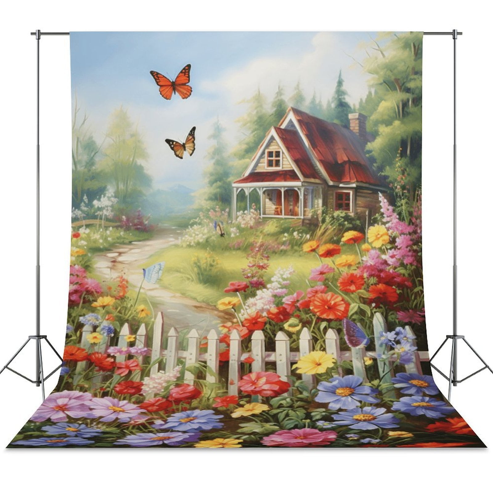 Rural Scenery Decorations BackdropPortrait Photography Background ...