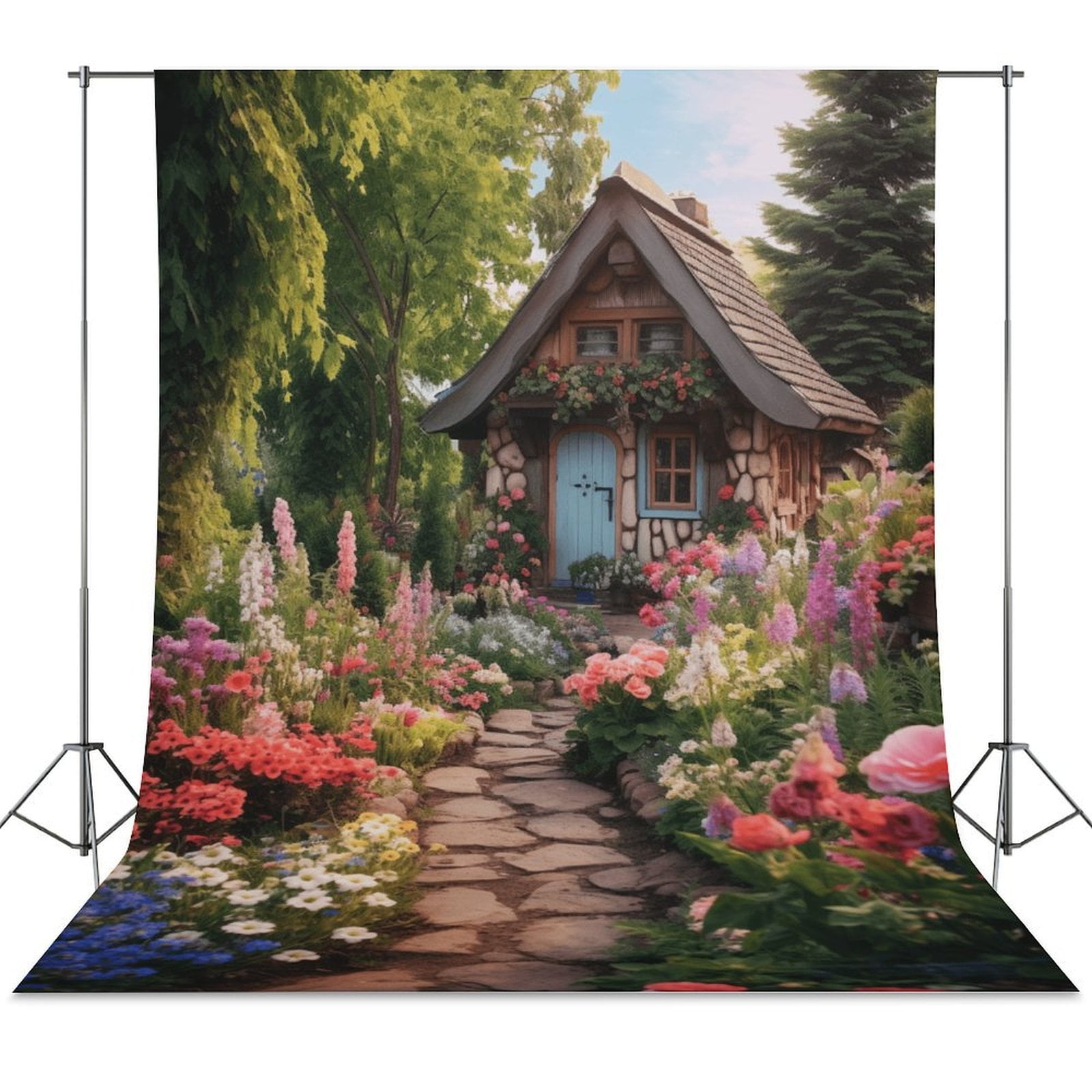 Rural Scenery Decorations BackdropPortrait Photography Background ...