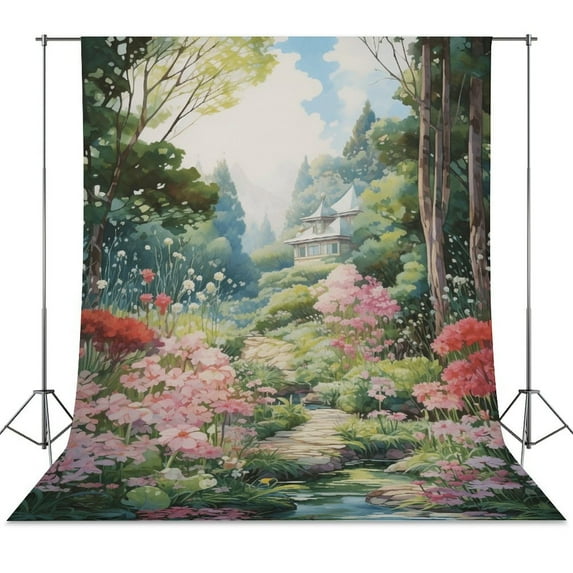 Rural Scenery Decorations BackdropPortrait Photography Background ...