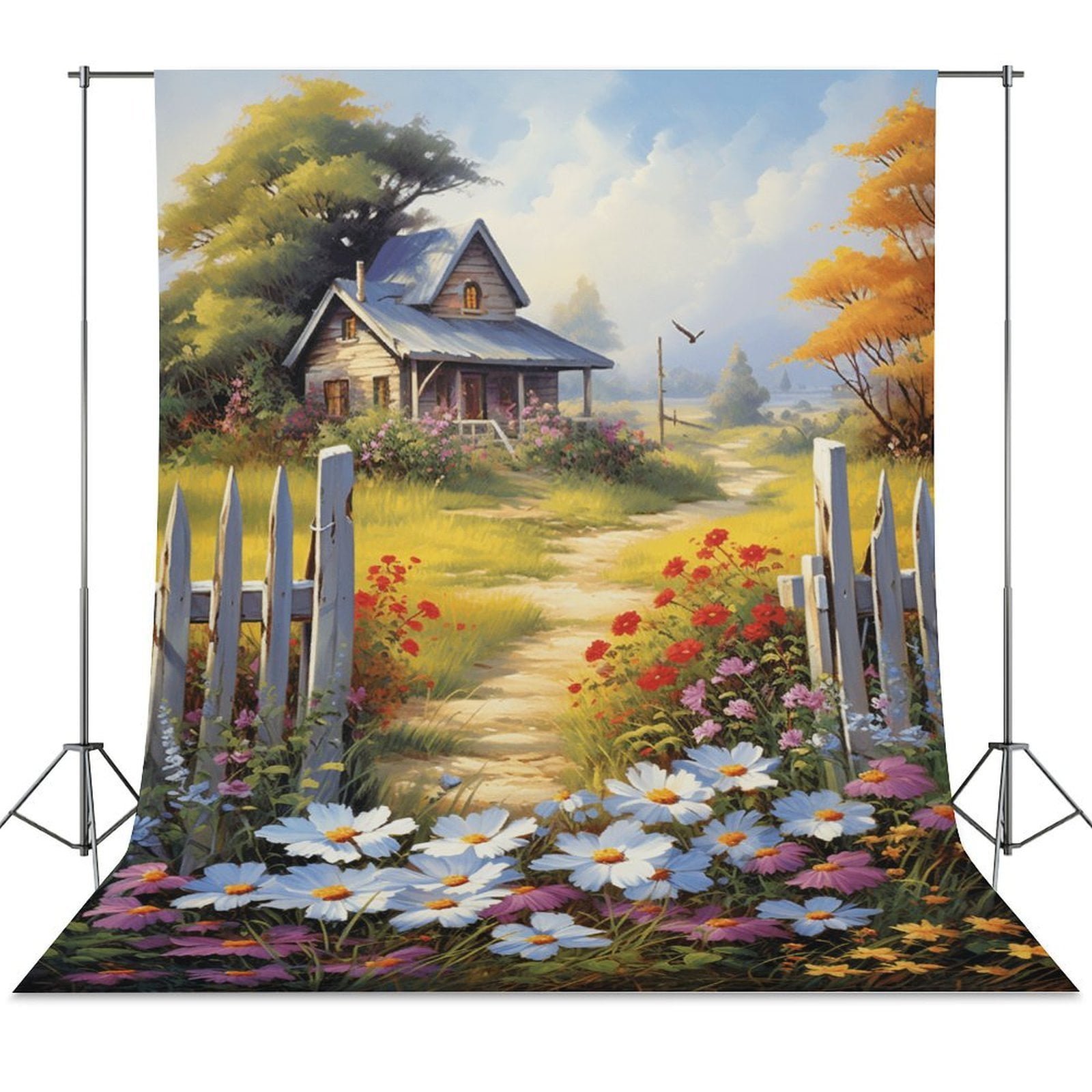 Rural Scenery Party Backdrop Birthday Decoration Backgrounds for ...