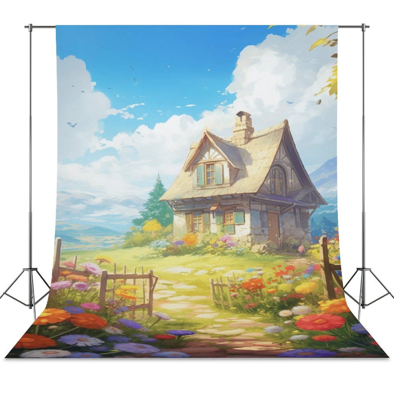 Rural Scenery Party Backdrop Birthday Decoration Backgrounds for ...