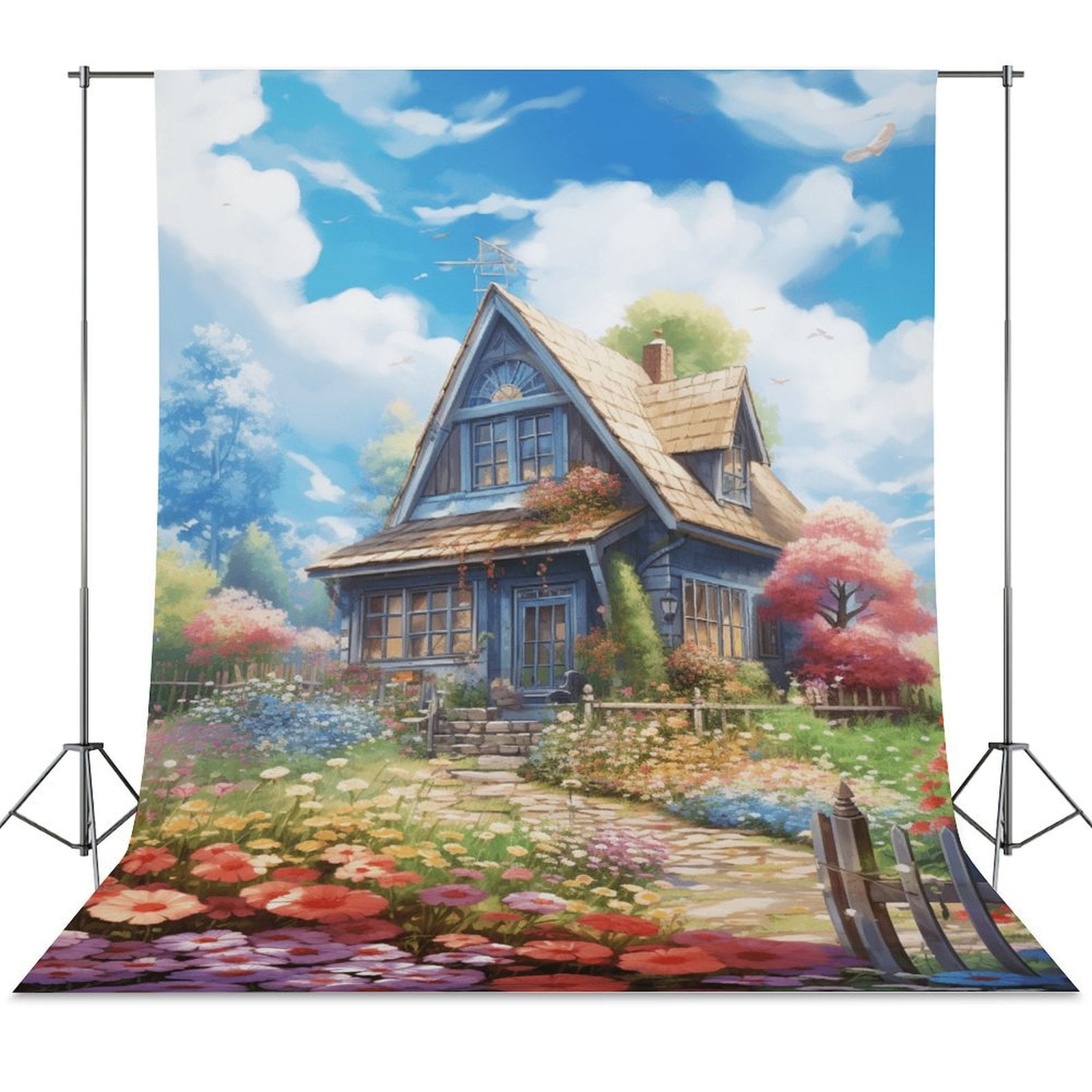 Rural Scenery Party Backdrop Birthday Decoration Backgrounds for ...