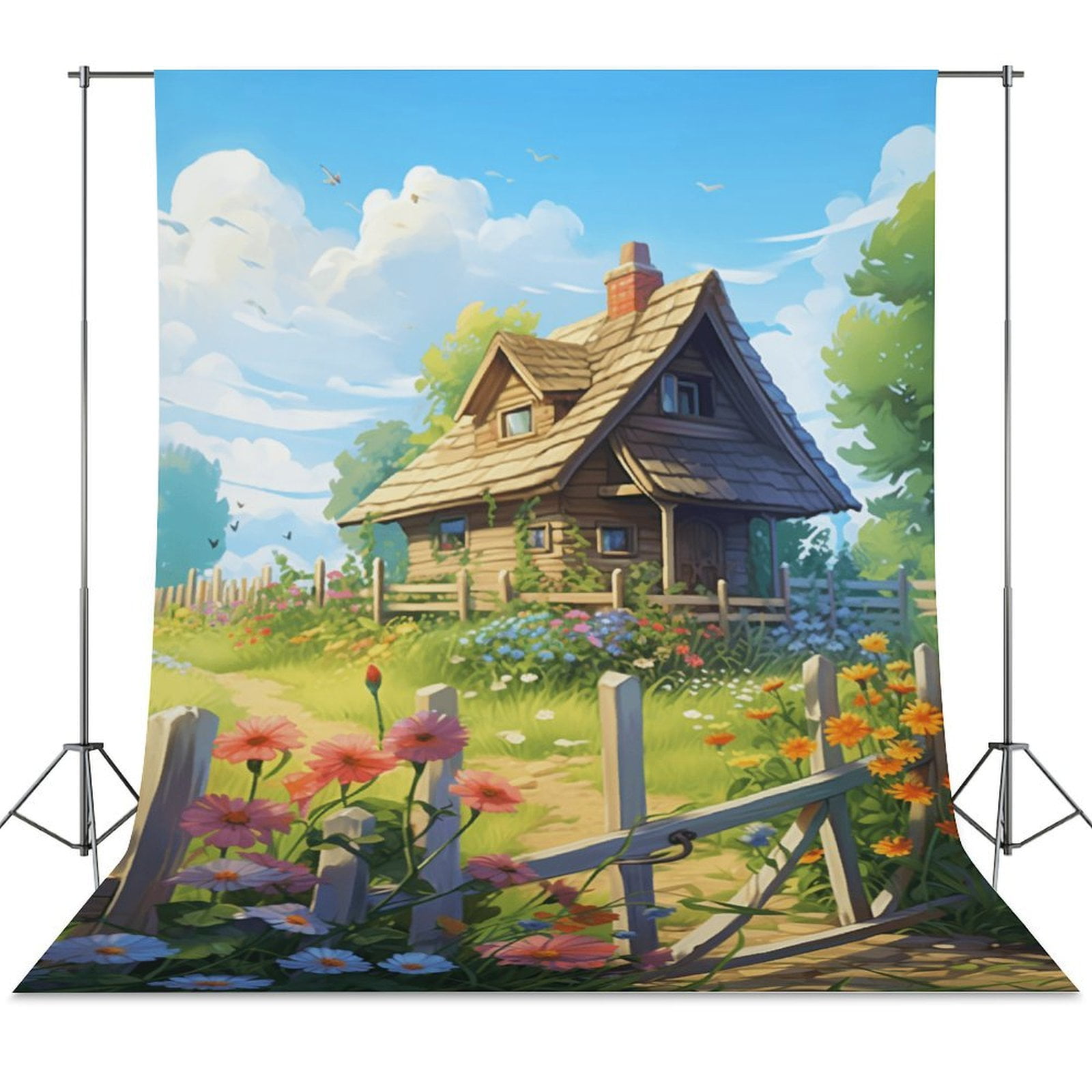 Rural Scenery Party Backdrop Birthday Decoration Backgrounds for ...