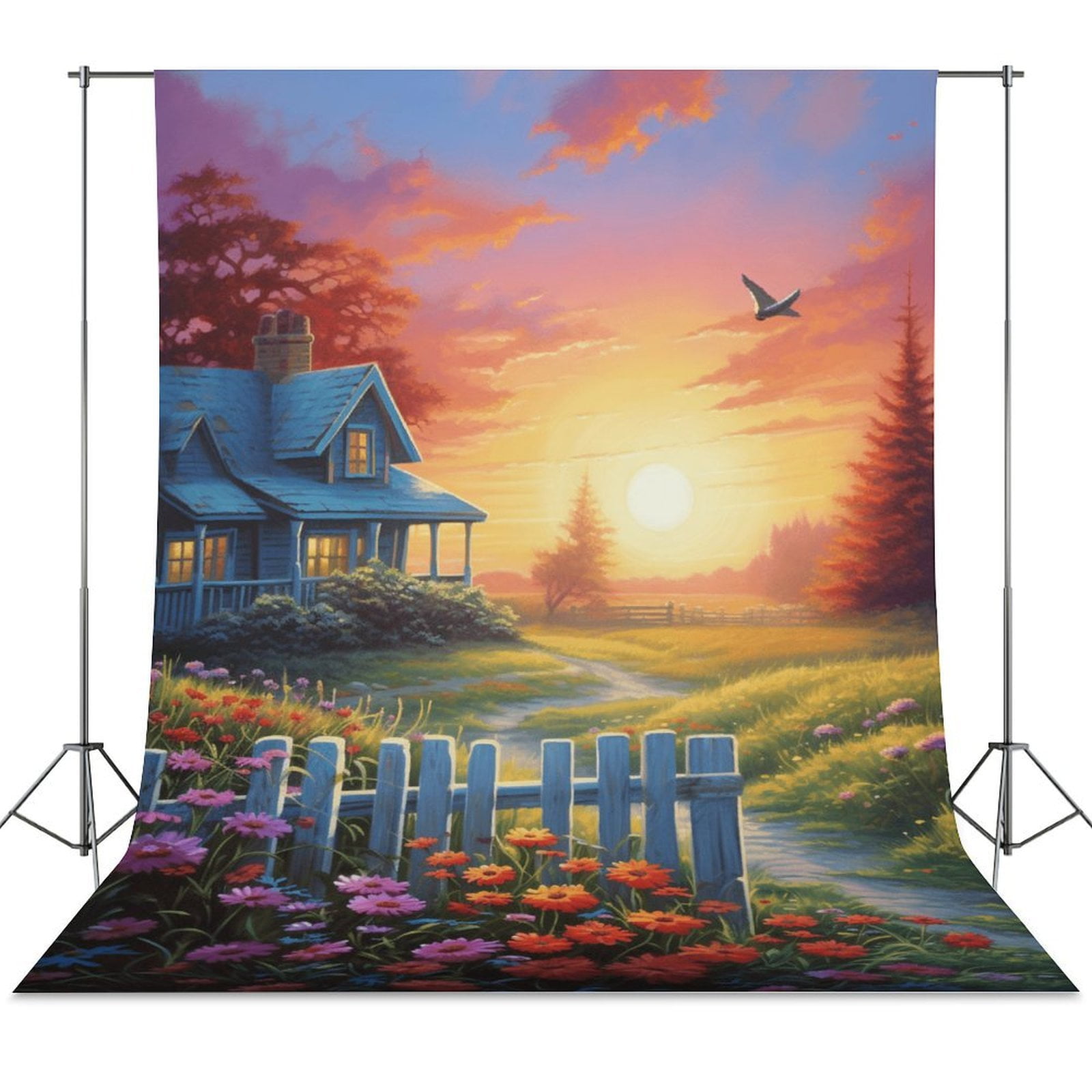 Rural Scenery Party Backdrop Birthday Decoration Backgrounds for ...