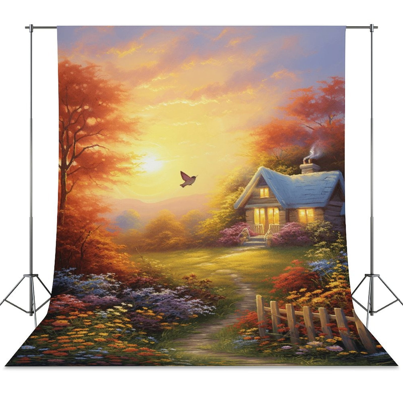 Rural Scenery Photography Backdrops Adult Photostudio Props Decors Backgrounds - Walmart.com