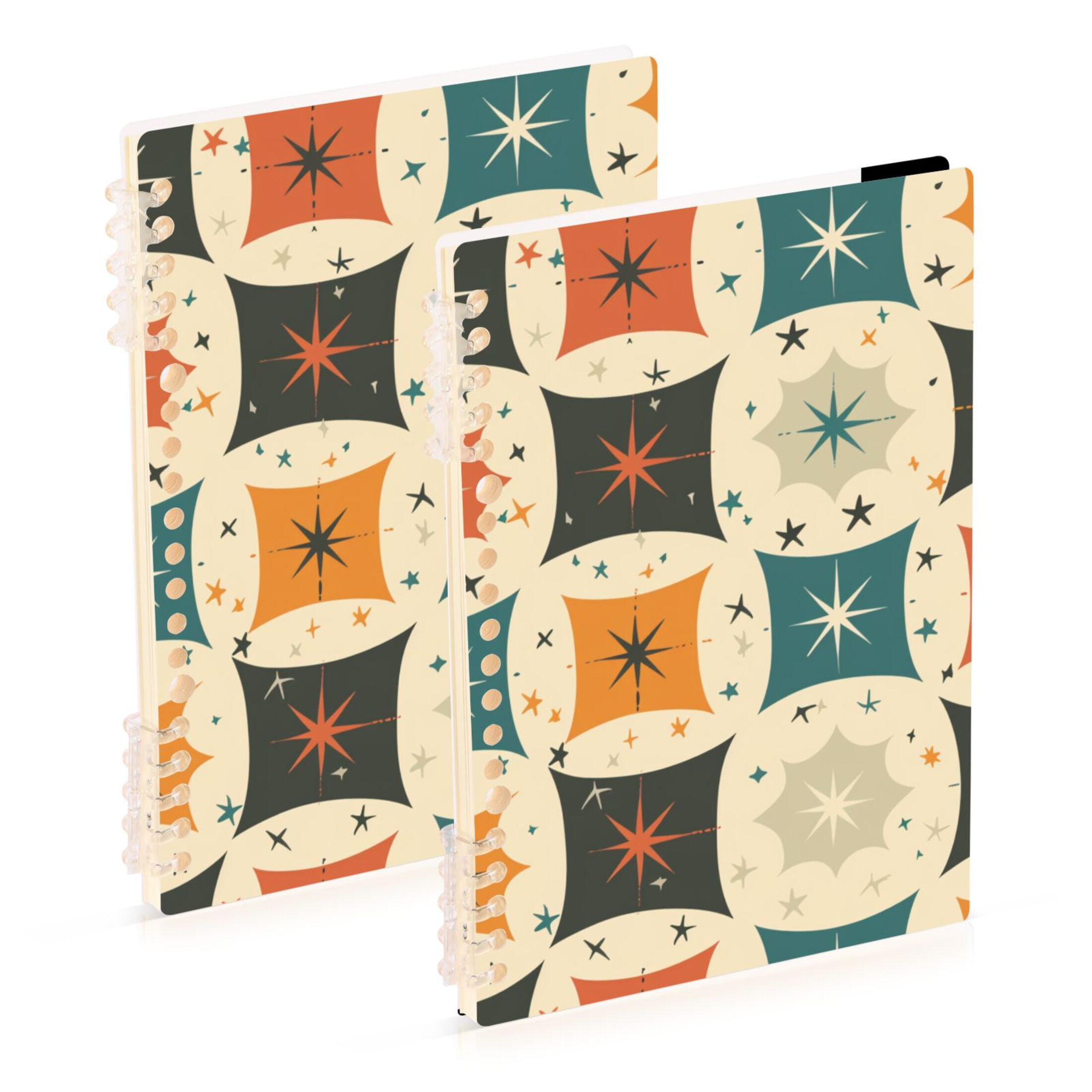 Rural Stars Square Ring Binder Notebook Journey Note Diary College ...