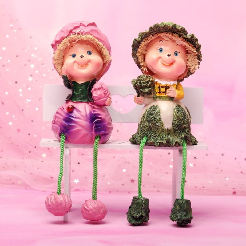 Rural Style Sign Decor - Modern Sculpture in Grape Hanging Doll Statue ...