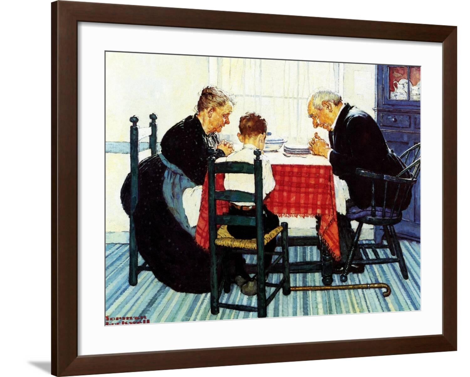 Art.com Rural Vacation (or Family Grace) Giclee Print by Norman ...