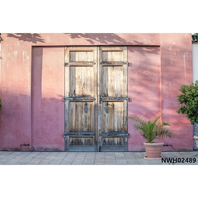 Rural Village Old House Porch Potted Plants Flowers Shop Children Baby ...