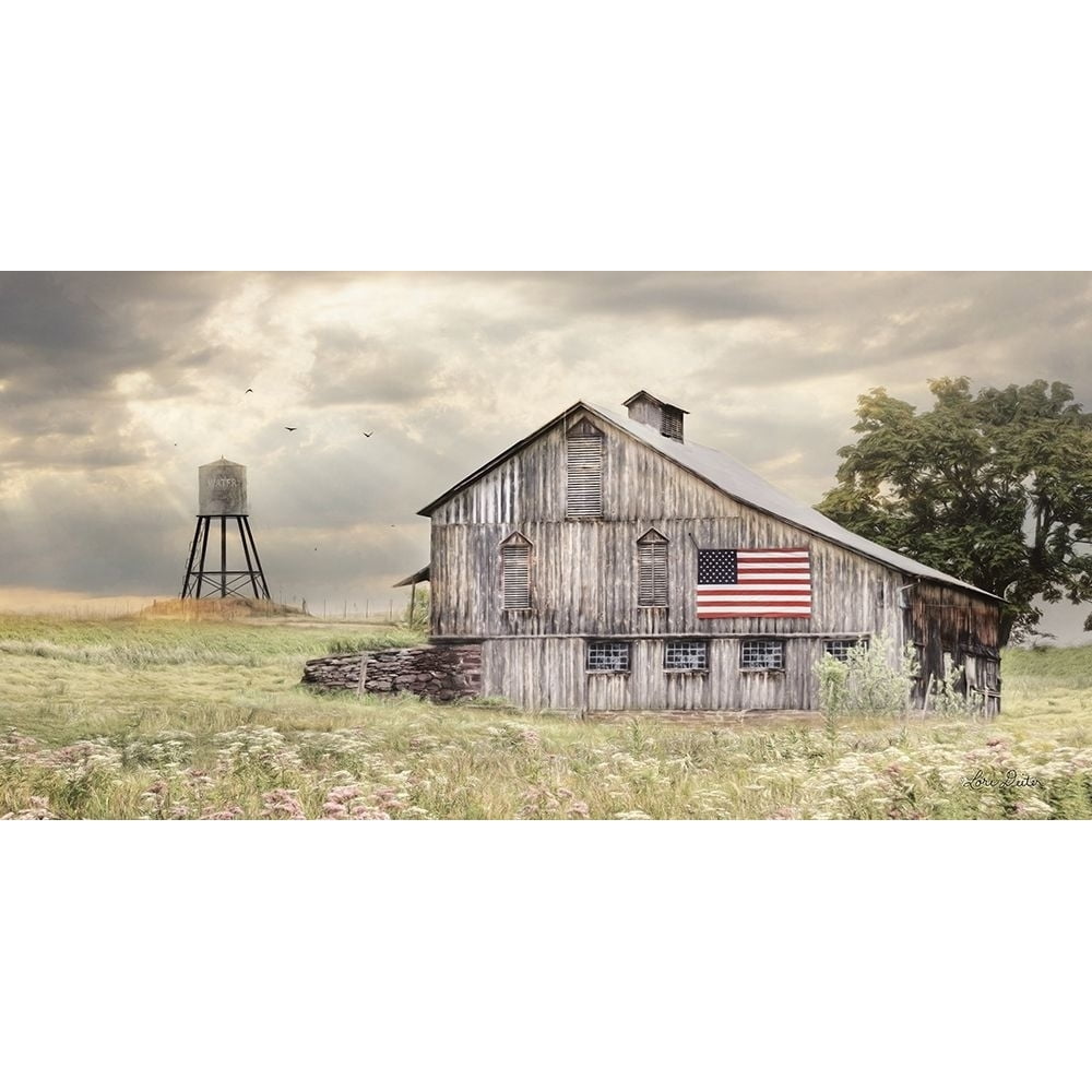 Rural Virginia Barn Poster Print by Lori Deiter - Walmart.com