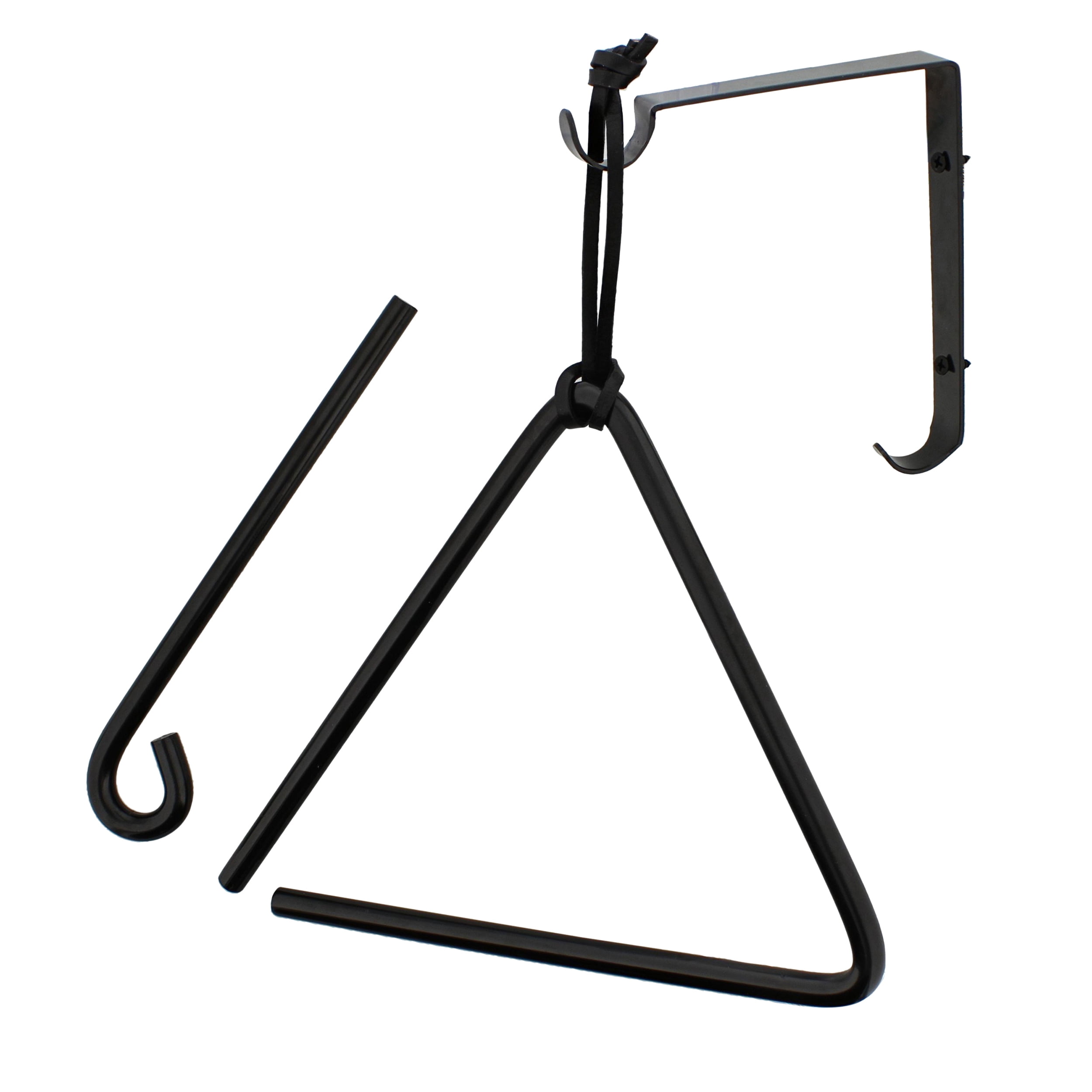 Rural365 Wall Mounted 8in Cast Iron Triangle Dinner Bell, Decorative ...