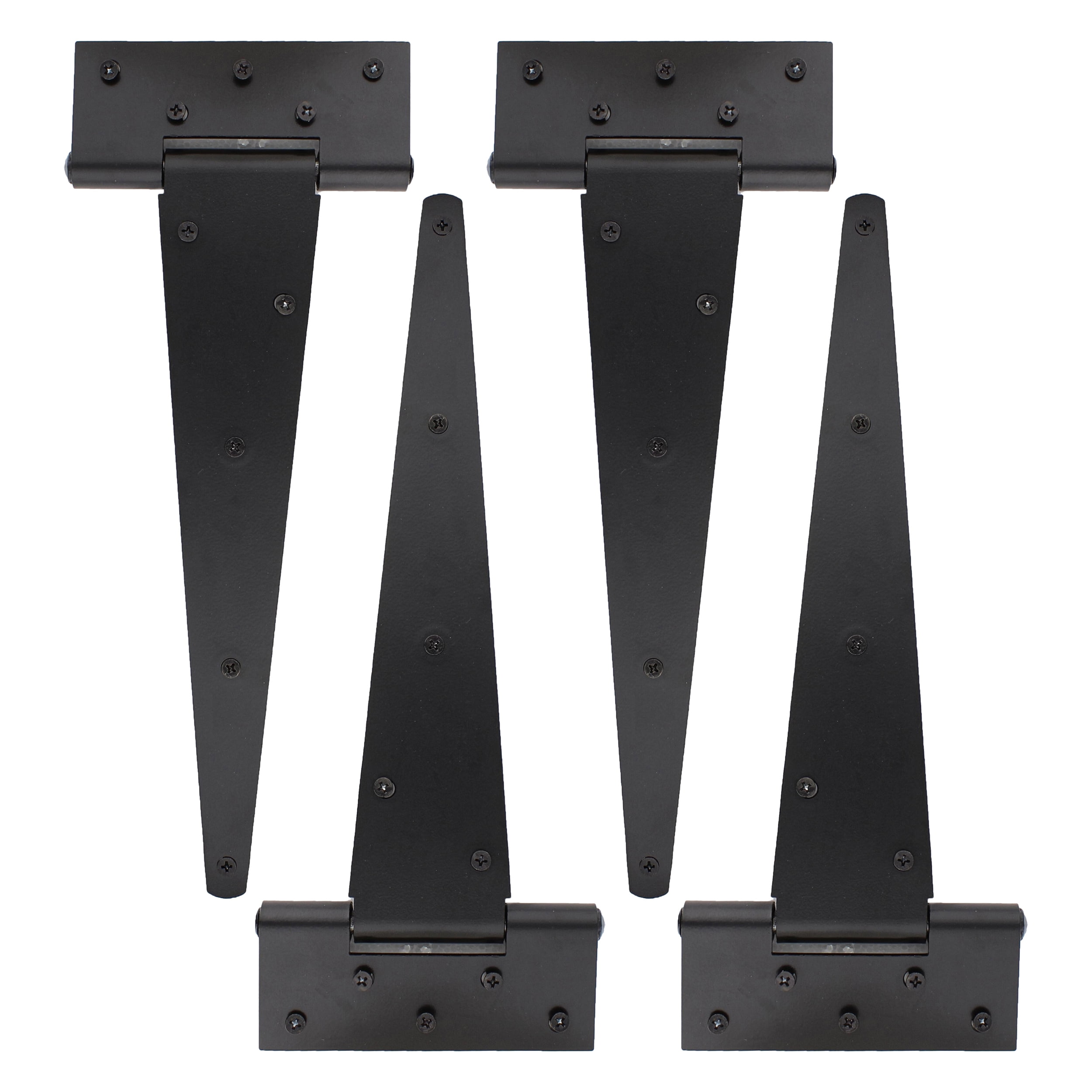 Rural365 Triangle Door Hinge 4Pk - Heavy Duty 12in Farmhouse Style Door ...