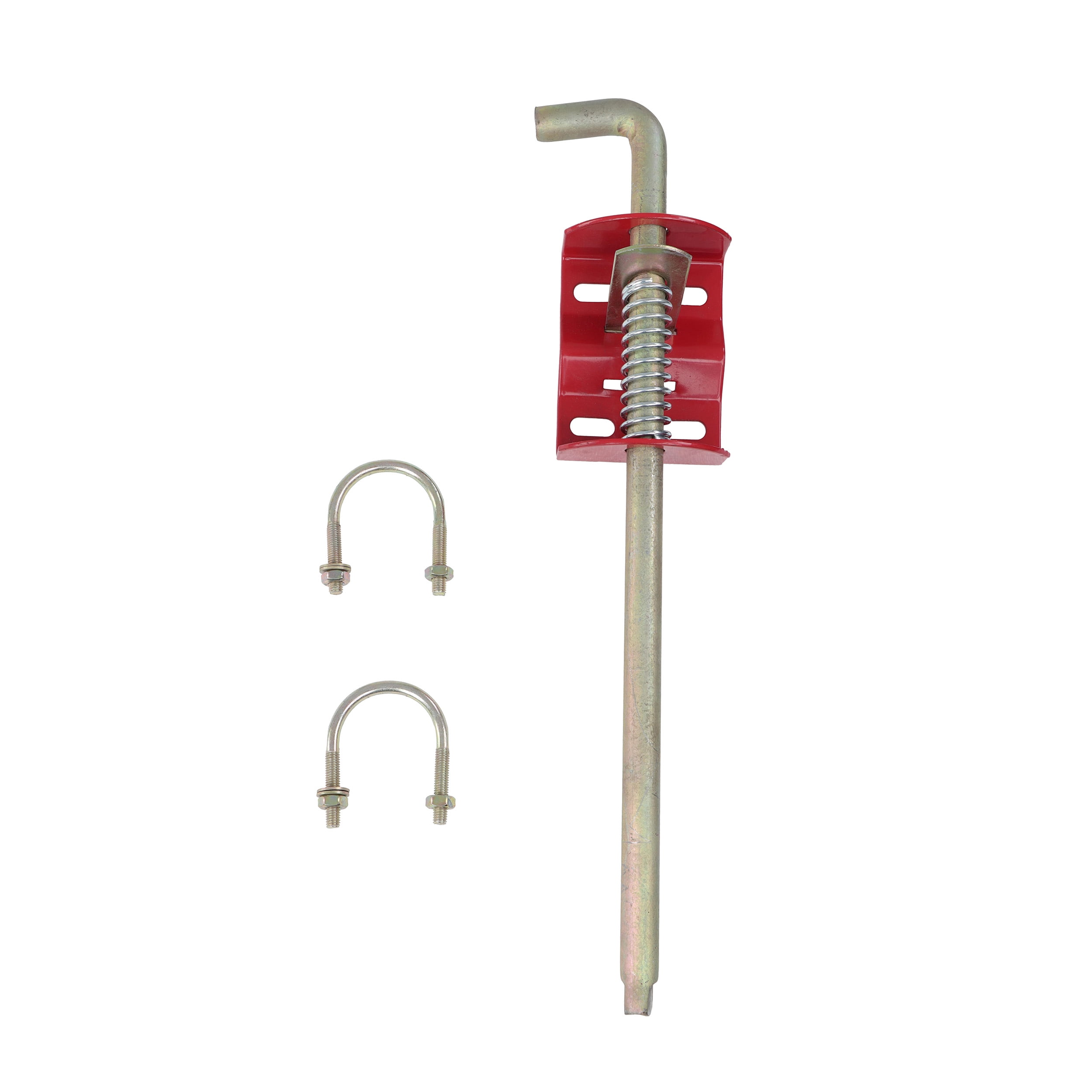 Ruralty Farm Gate Anchor Cane Bolt 18in Spring-Loaded Gate Drop Rod ...