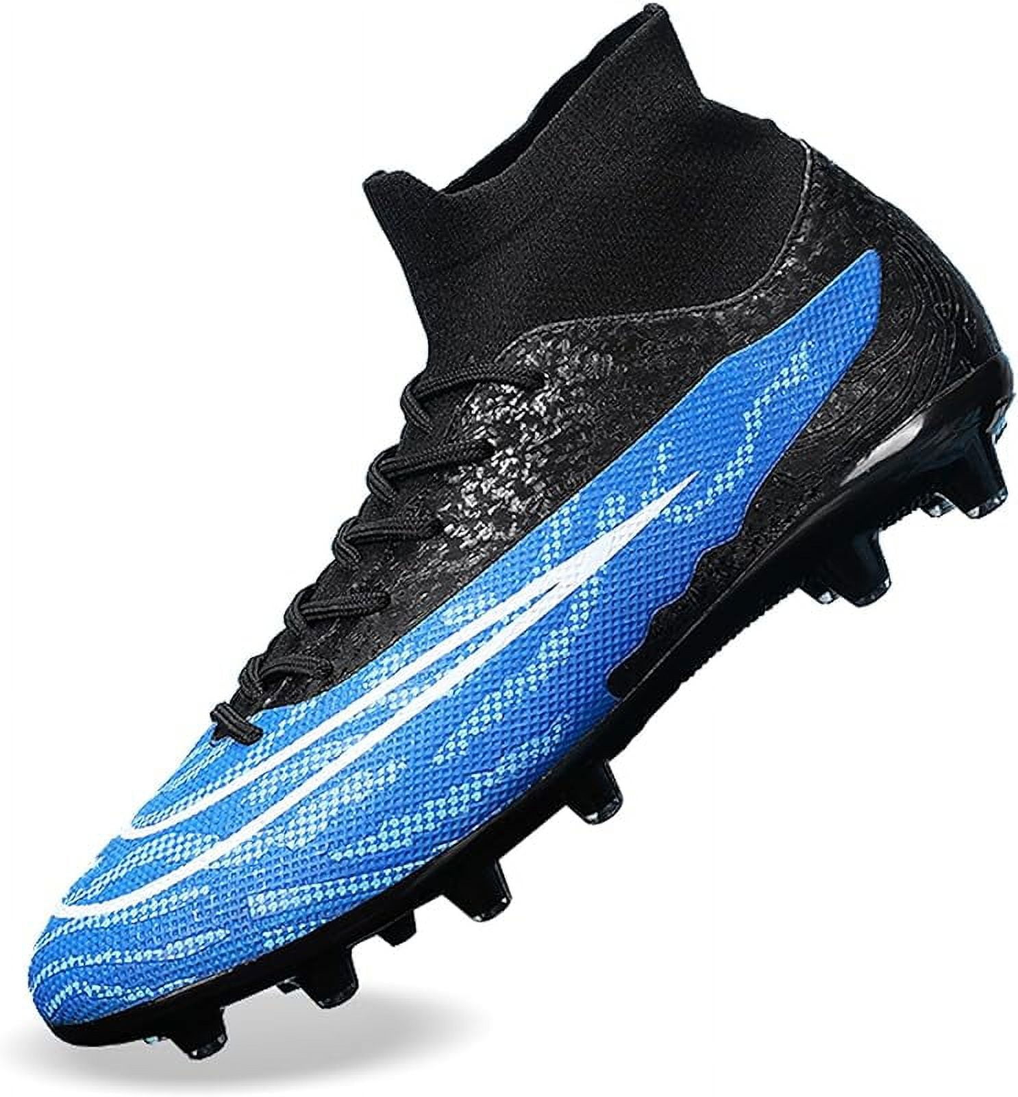 Ruran Men’s Soccer Cleats Firm Ground Soccer Shoe Professional Training ...