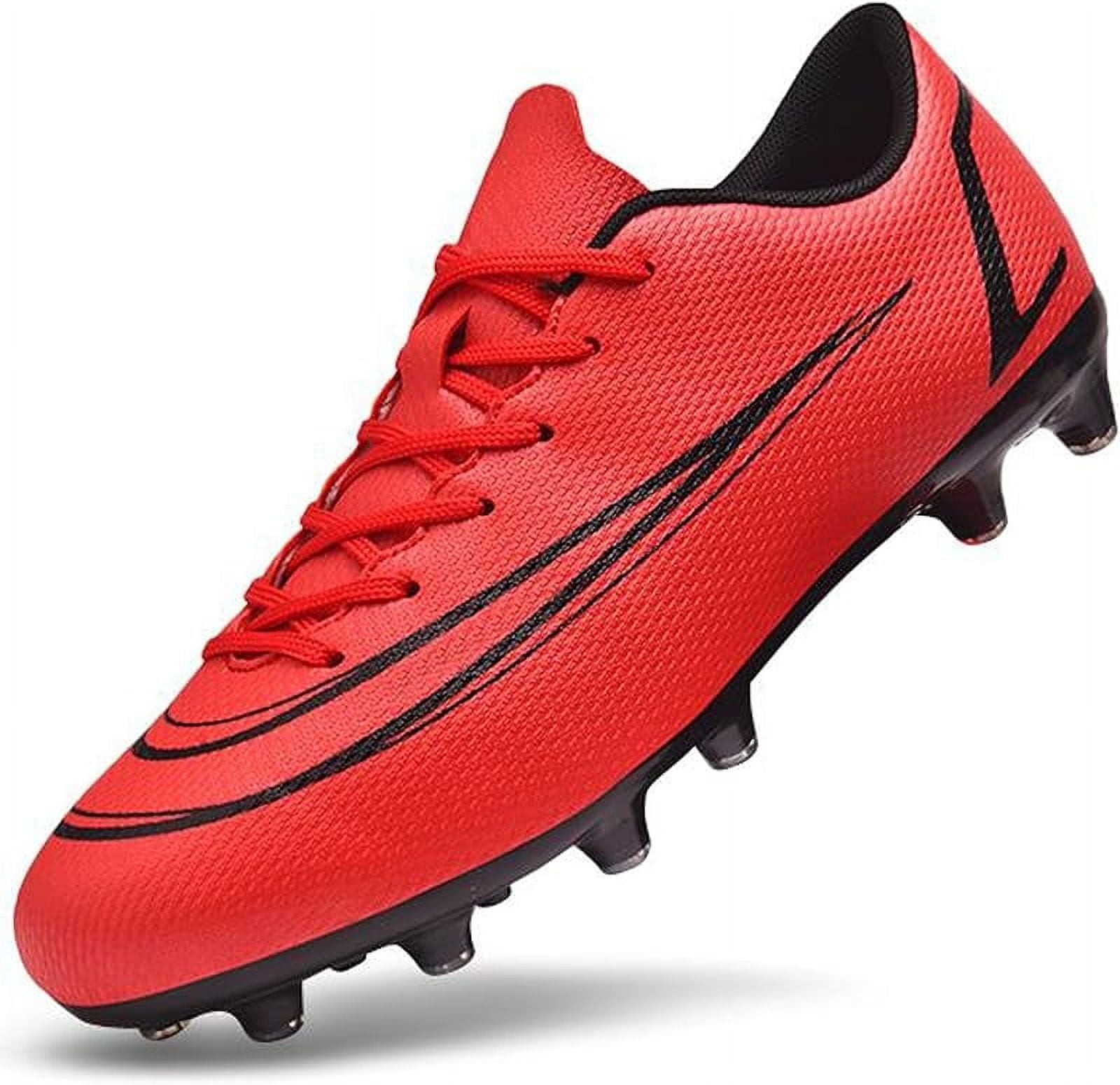 Ruran Men's Soccer Cleats Firm Ground Soccer Shoes Professional ...