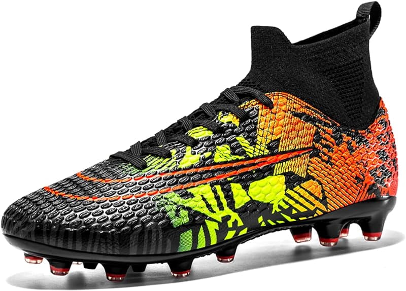 Ruran Soccer Cleats for Mens Professional Training Turf Soccer Shoes ...