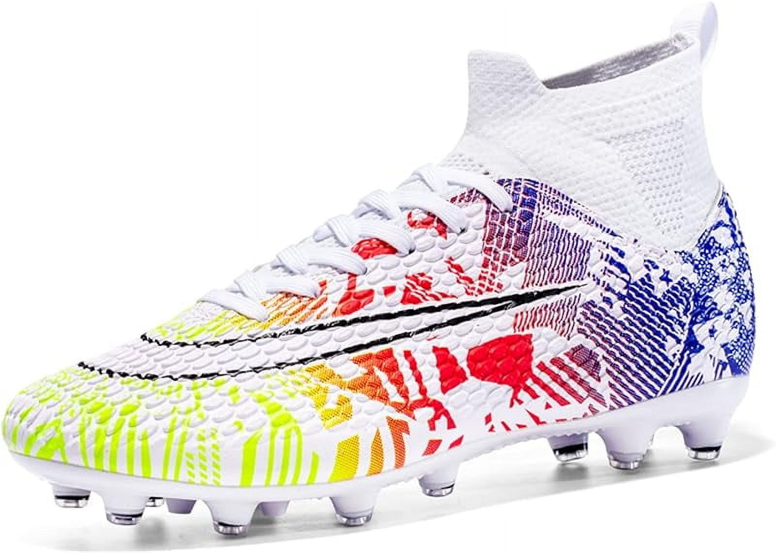 Ruran Soccer Cleats for Mens Professional Training Turf Soccer Shoes ...