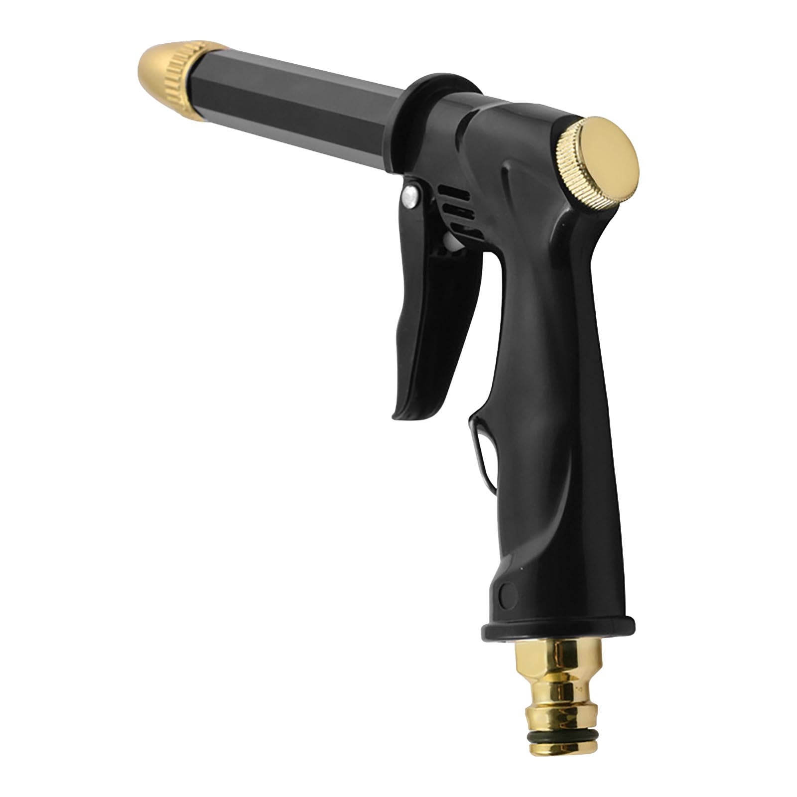 Ruroz Garden Hose Nozzle, 100% Heavy Duty Metal Spray Gun with Full ...