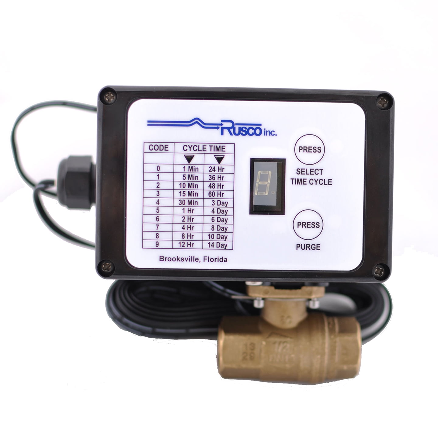 Rusco AFV Adjustable Automatic Flush Valve 1.5 NPT - Walmart.com