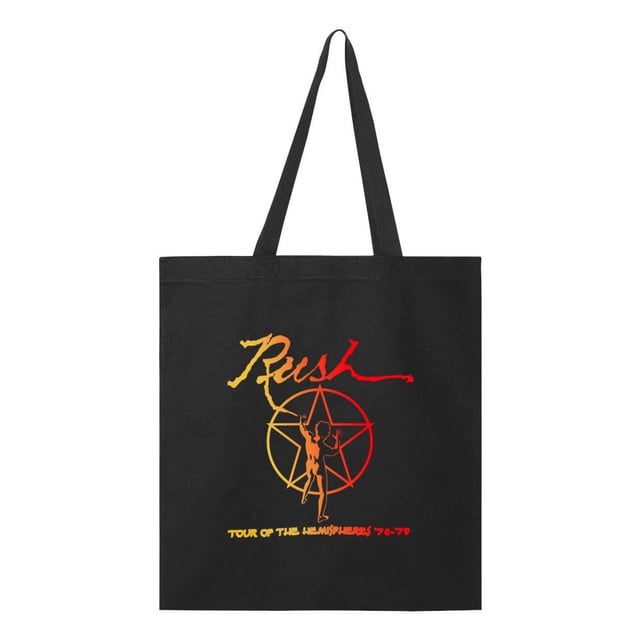 Rush 1978–79 Hemispheres Album Tour Tribute Art Tote Bag for Prog Rock ...