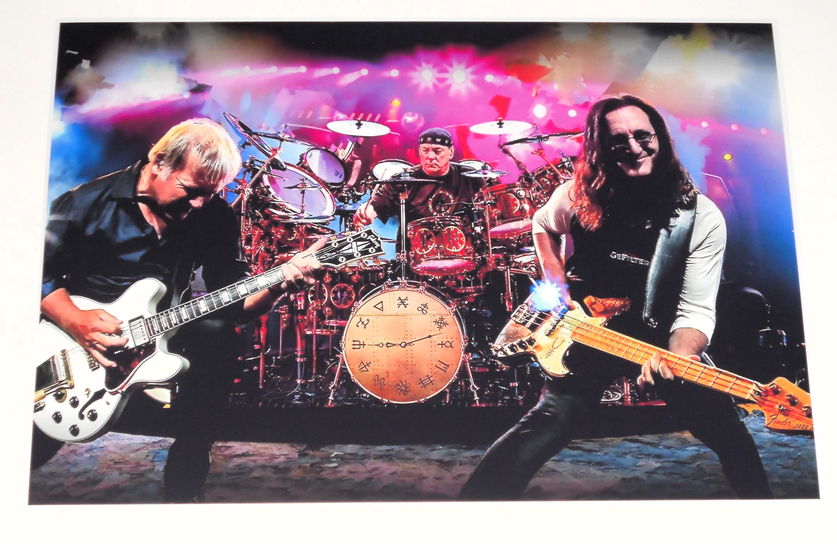 Rush Band 2005 Clockwork Angel Tour poster - Neil Peart, Geddy, Alex ...