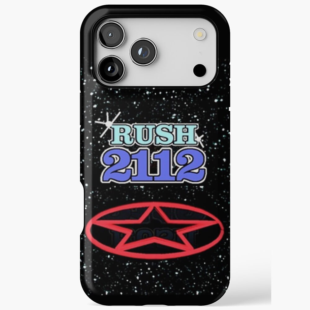 Rush Band 2112 Album Cover Retro Typography Inspired Artwork iPhone ...