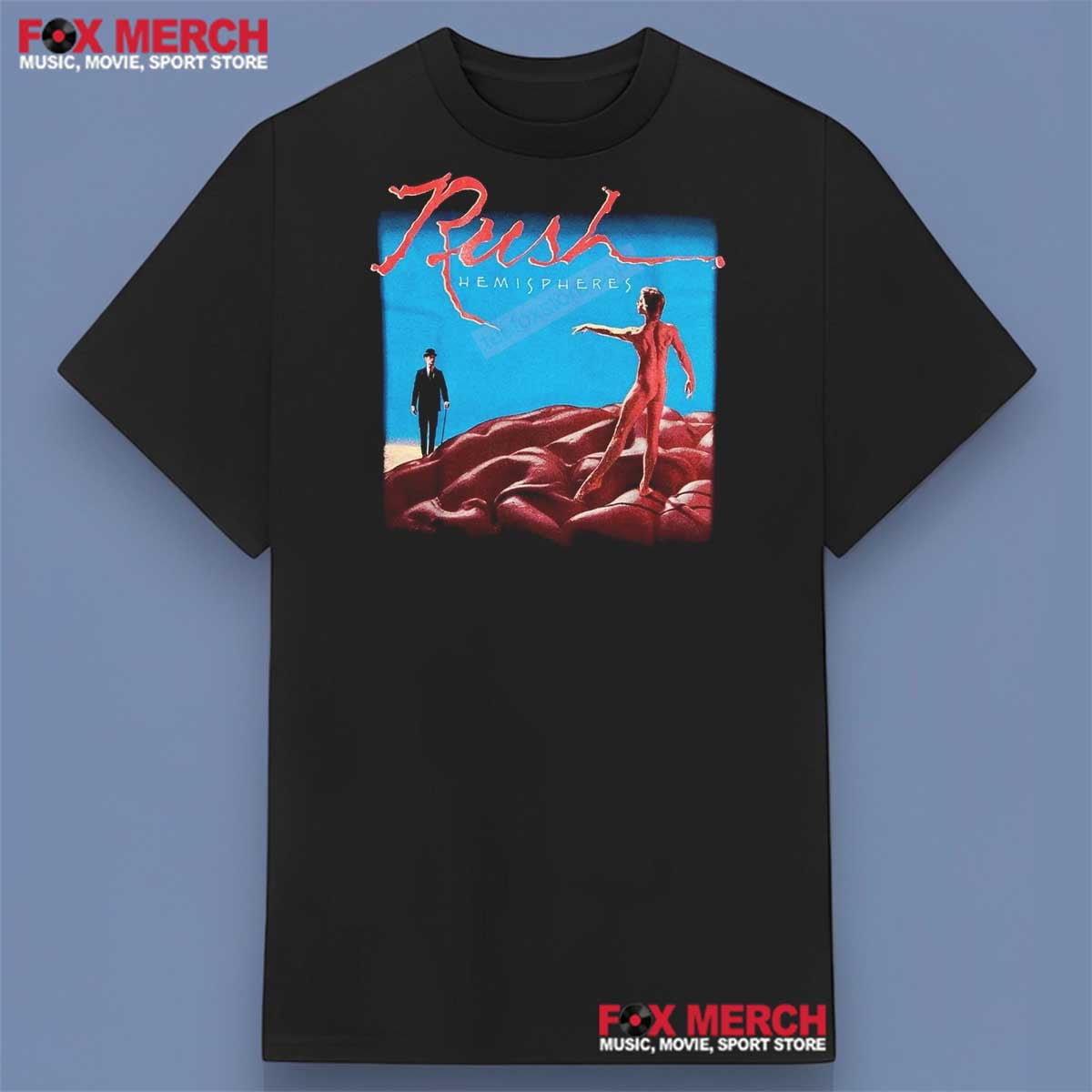 Rush Band Hemispheres Album Shirt ,Black Color,Size 3XL - Walmart.com