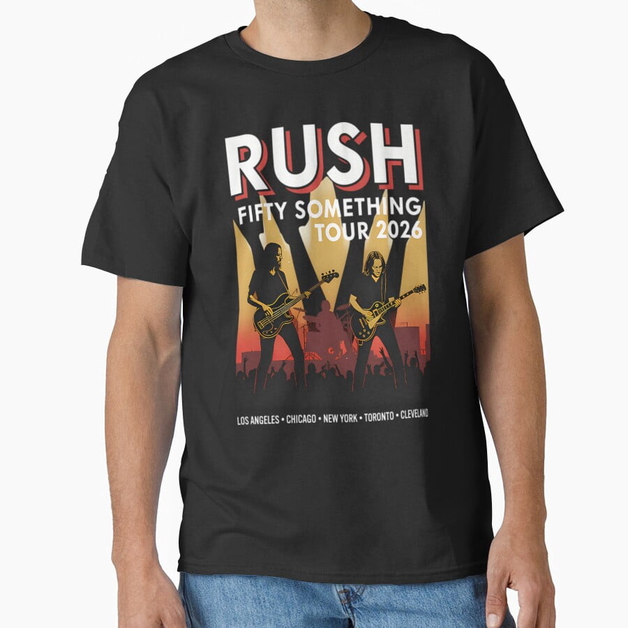 Rush Band Tour 2026 Progressive Arena Concert Group T-Shirt - Walmart.com
