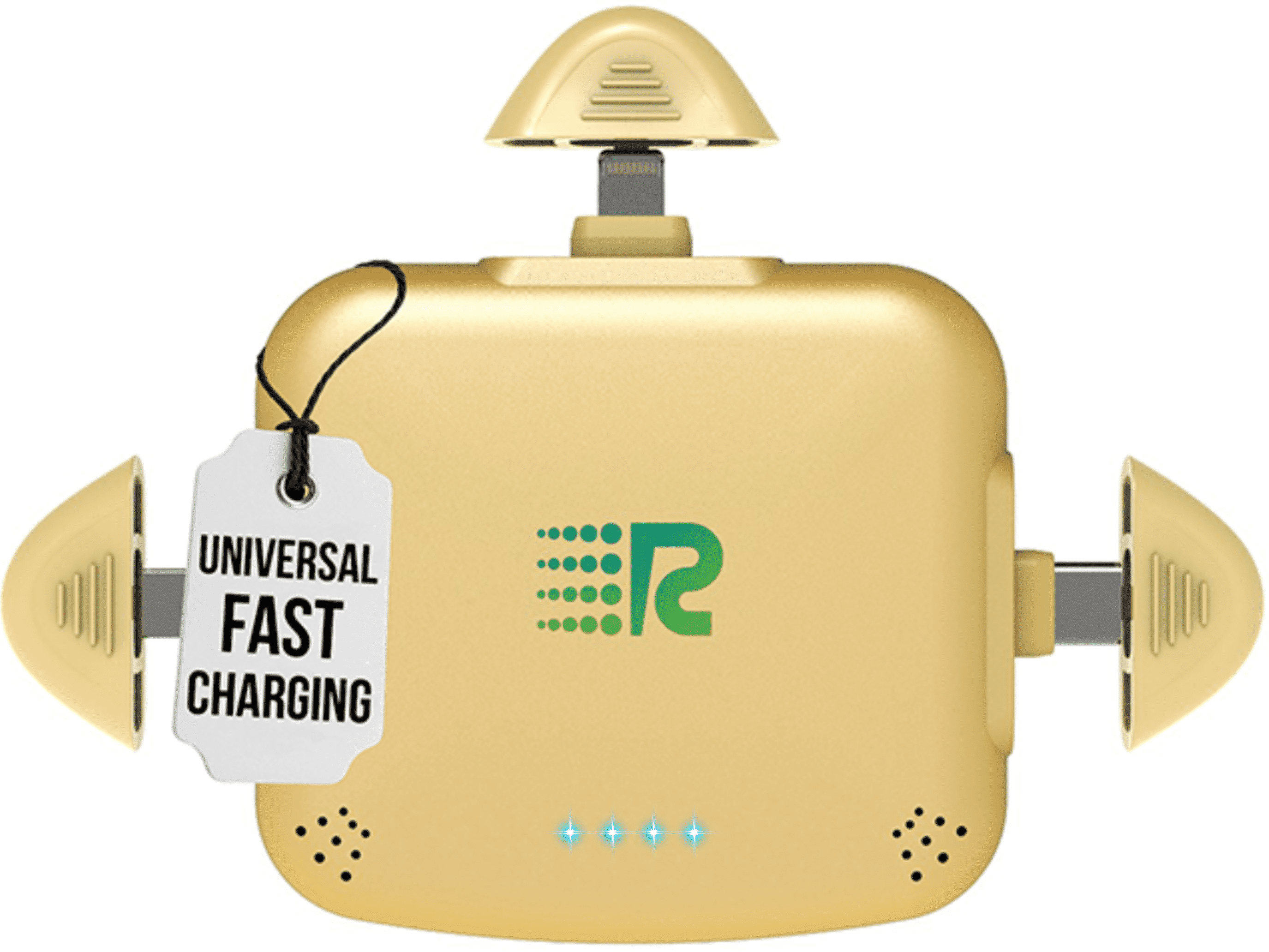 Rush Charge Universe 3 in 1 Portable Charger – 3300mah, 2.4A High-Speed ...