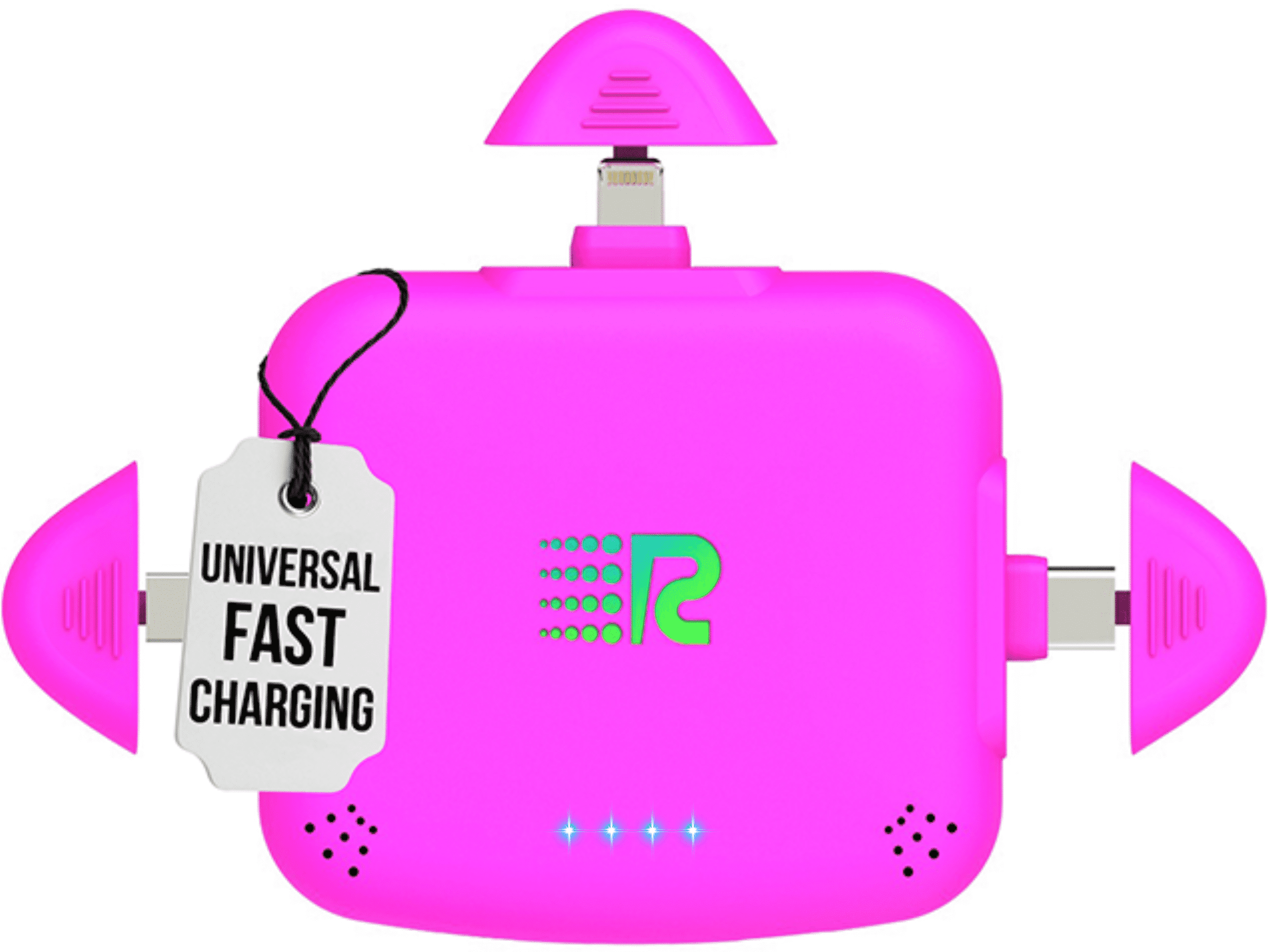Rush Charge Universe 3 in 1 Portable Charger – 3300mah, 2.4A High-Speed ...