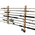 Rush Creek Creations 2 in 1, 8 Fishing Rod Wall/Ceiling Rack - Walmart.com