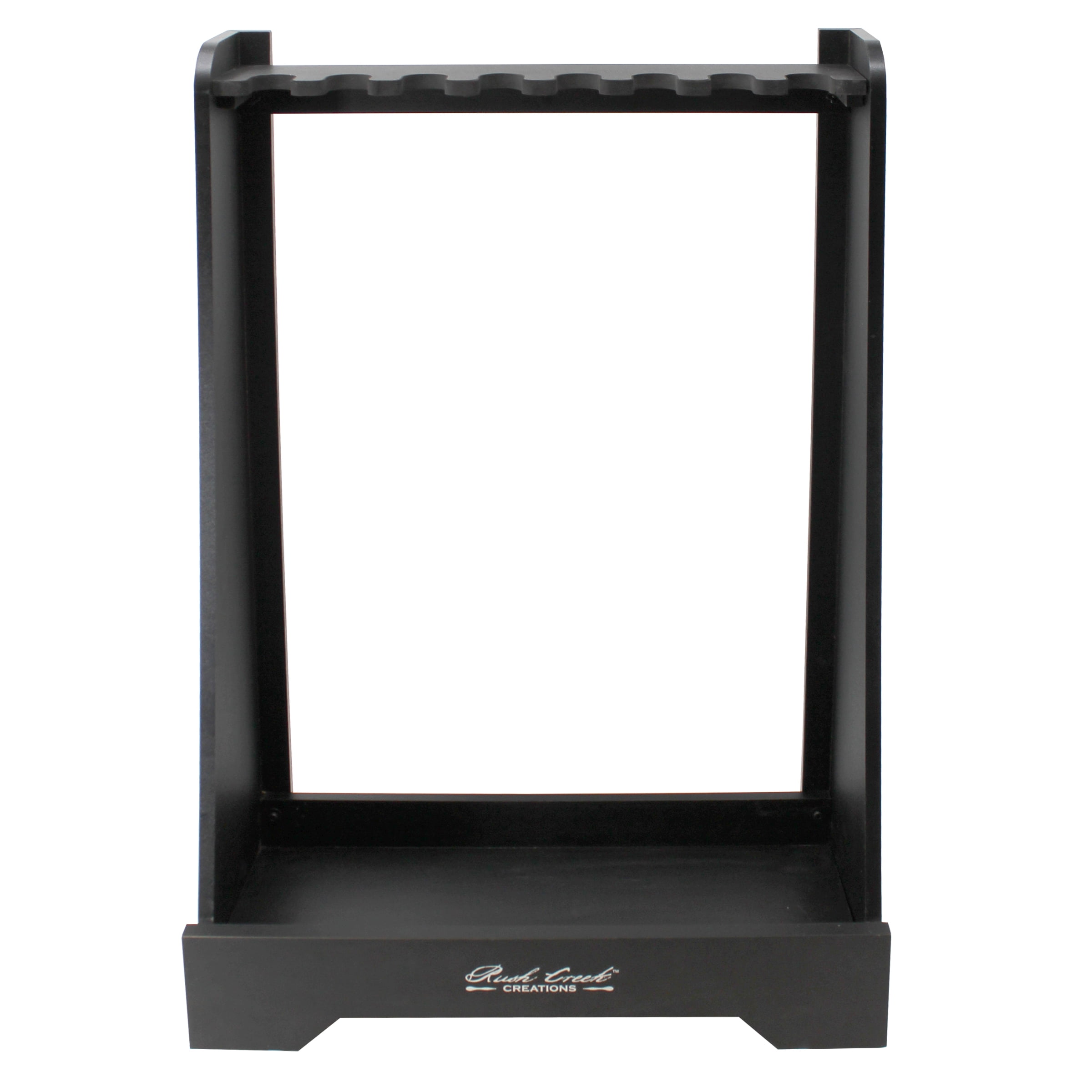 Rush Creek Creations Freestanding Indoor and Barn Wood 8-Gun Rack for ...