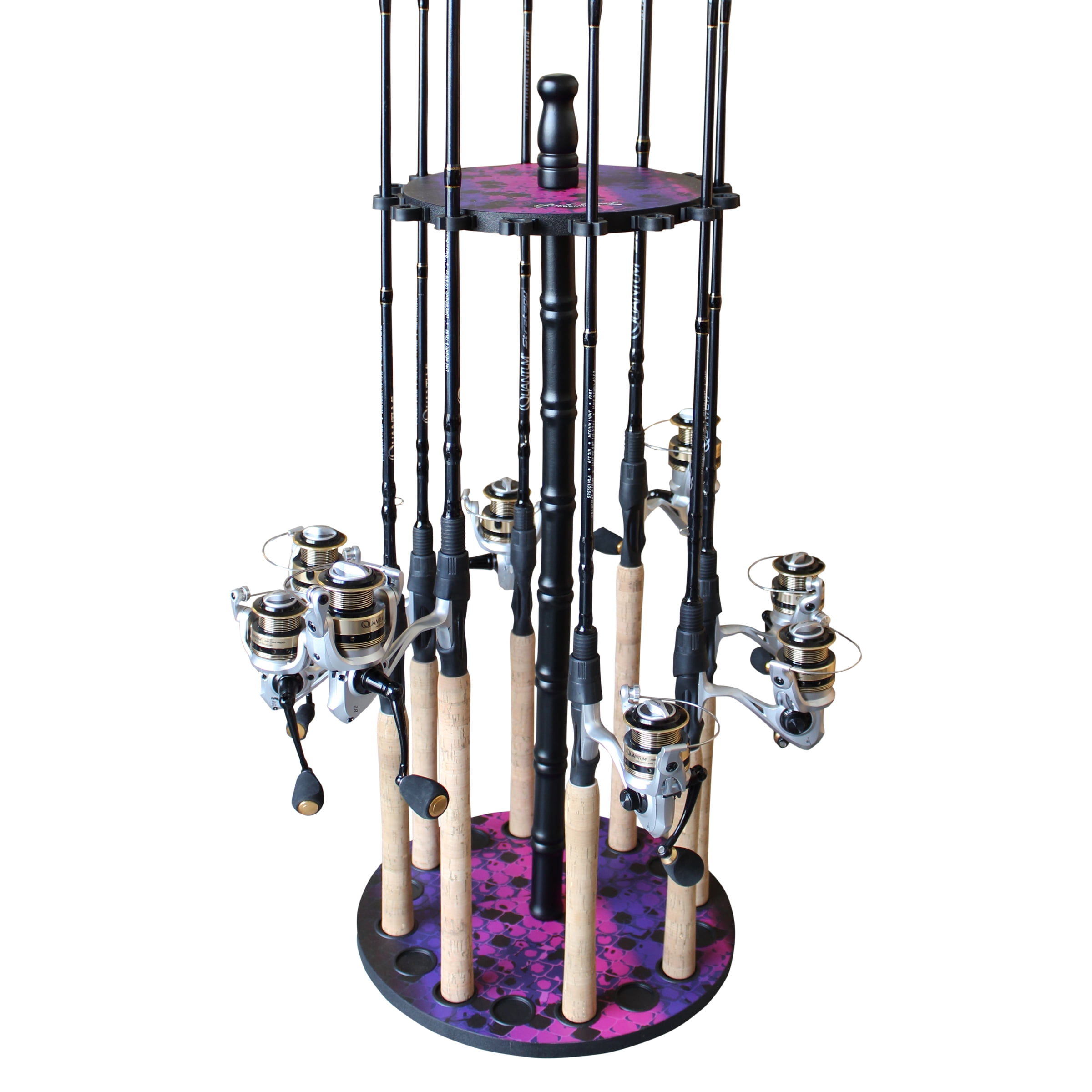 Rush Creek Creations Pink and Purple 16 Round Freshwater and Ice ...