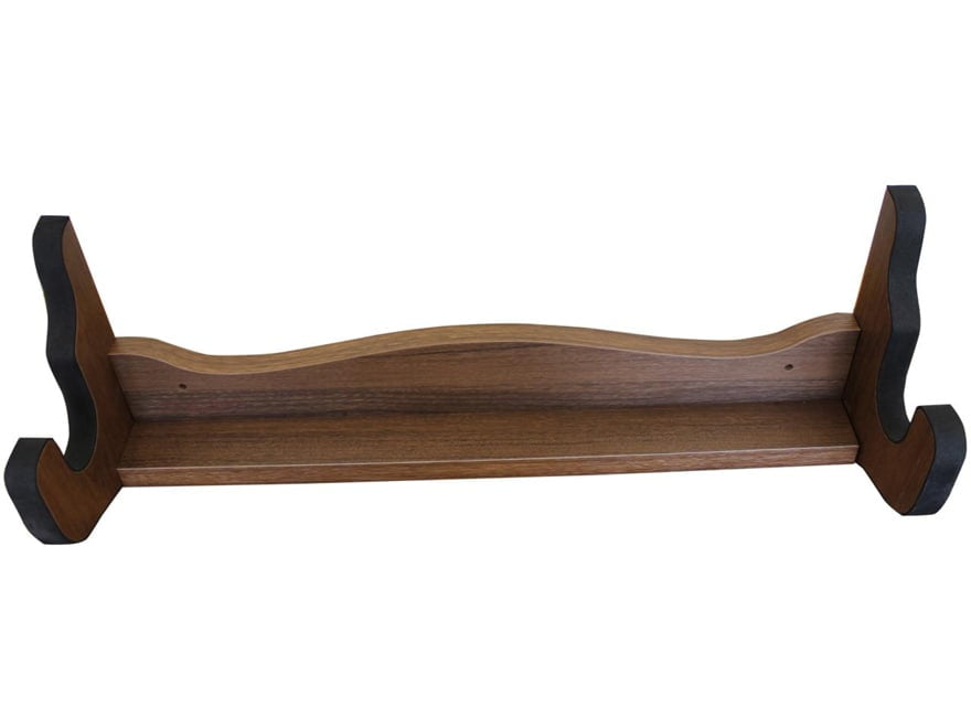 Rush Creek Creations 21'' x 5'' x 7'' Single Gun Wall Rack, Dark Walnut ...
