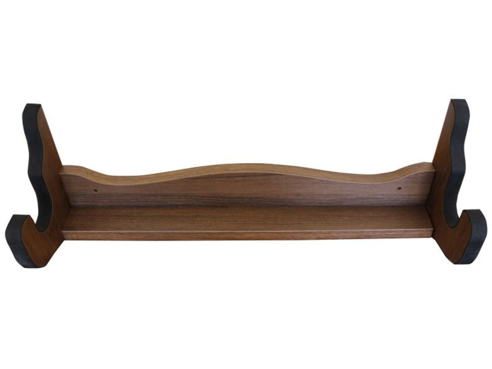 Rush Creek Creations Single Gun Wall Rack, Dark Walnut, 21 x 5 x 7 ...