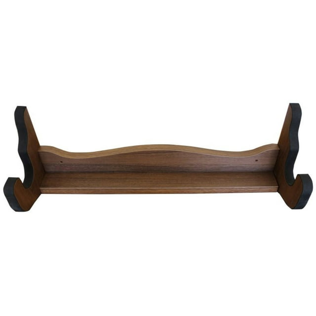 Rush Creek Creations Single Gun Wall Rack, Dark Walnut, 21 x 5 x 7 ...