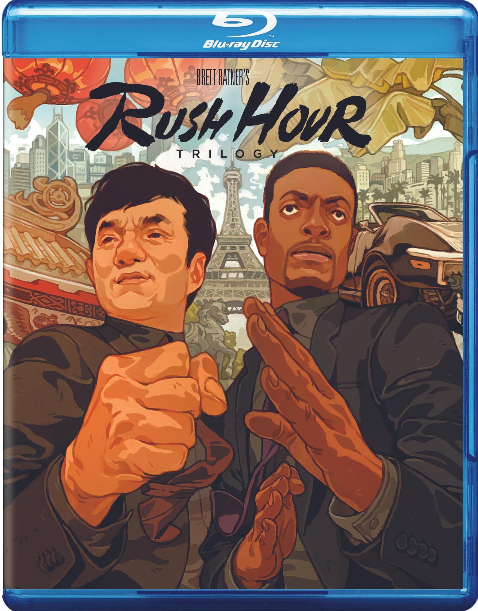 New Line Home Video - Rush Hour Trilogy Blu-ray Movies, Action ...