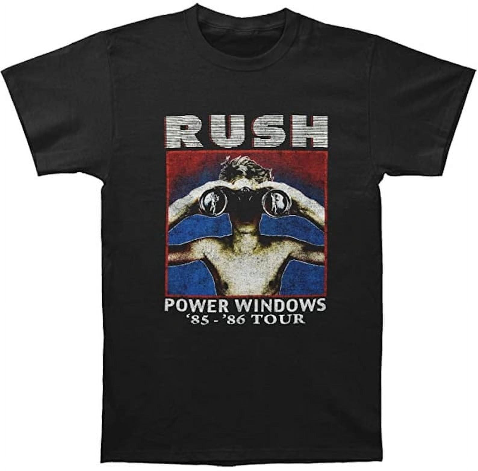 Rush Power Windows '85-'86 Tour T-Shirt - Walmart.com