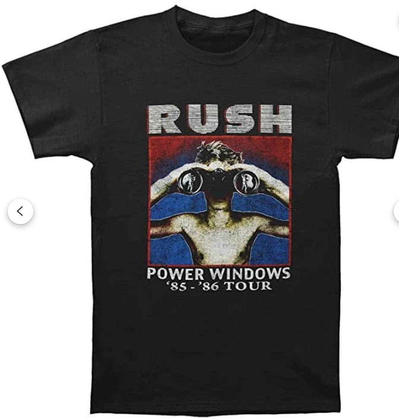Rush Power Windows '85-'86 Tour T-Shirt - Walmart.com